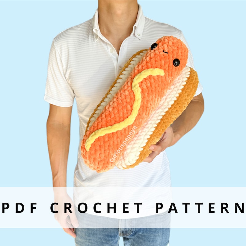 Hotdog Pillow - Etsy