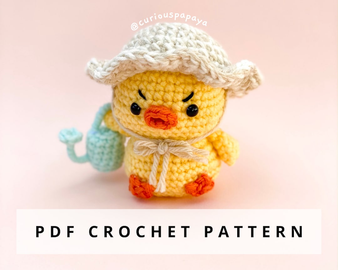 Grumpy Chick Crochet Pattern - Etsy