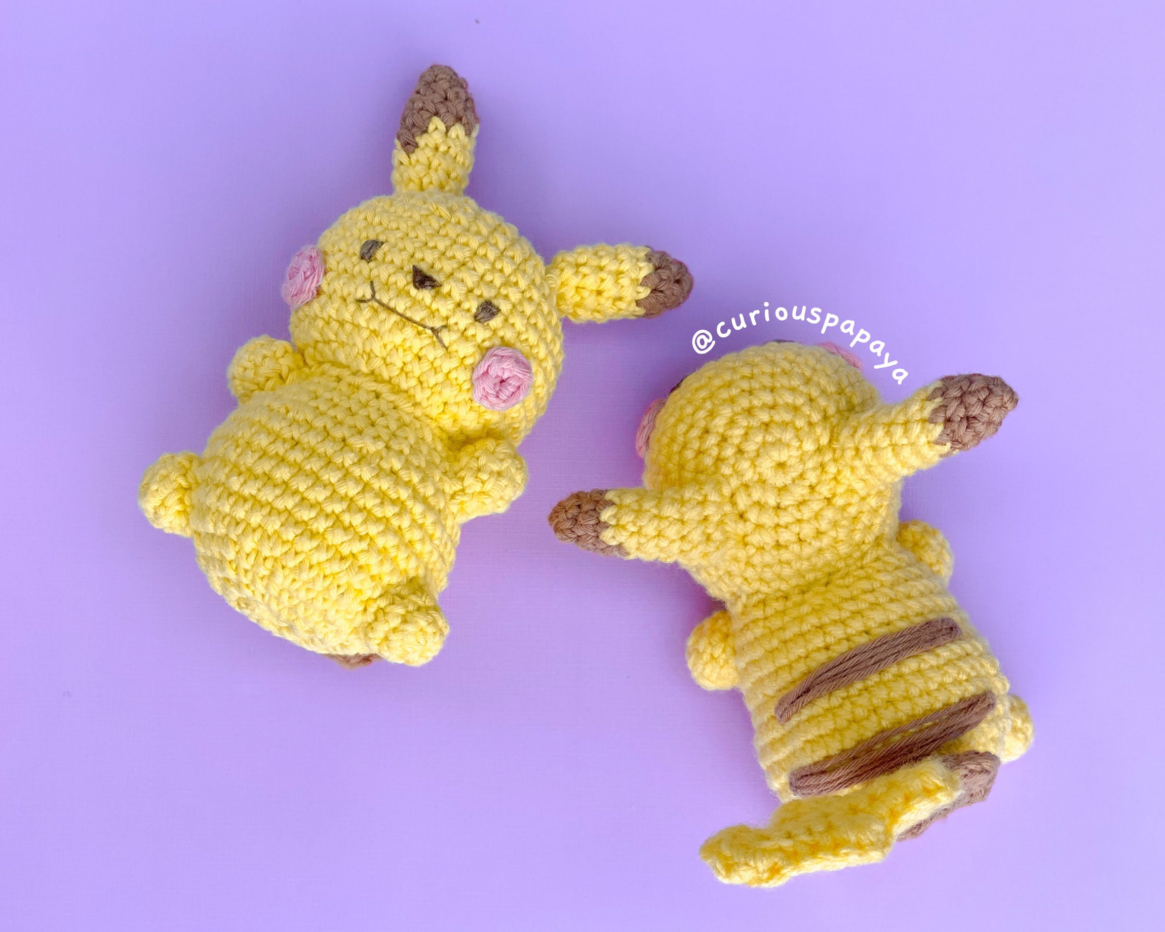 Pikachu pikachub Crochet Pattern - Etsy UK