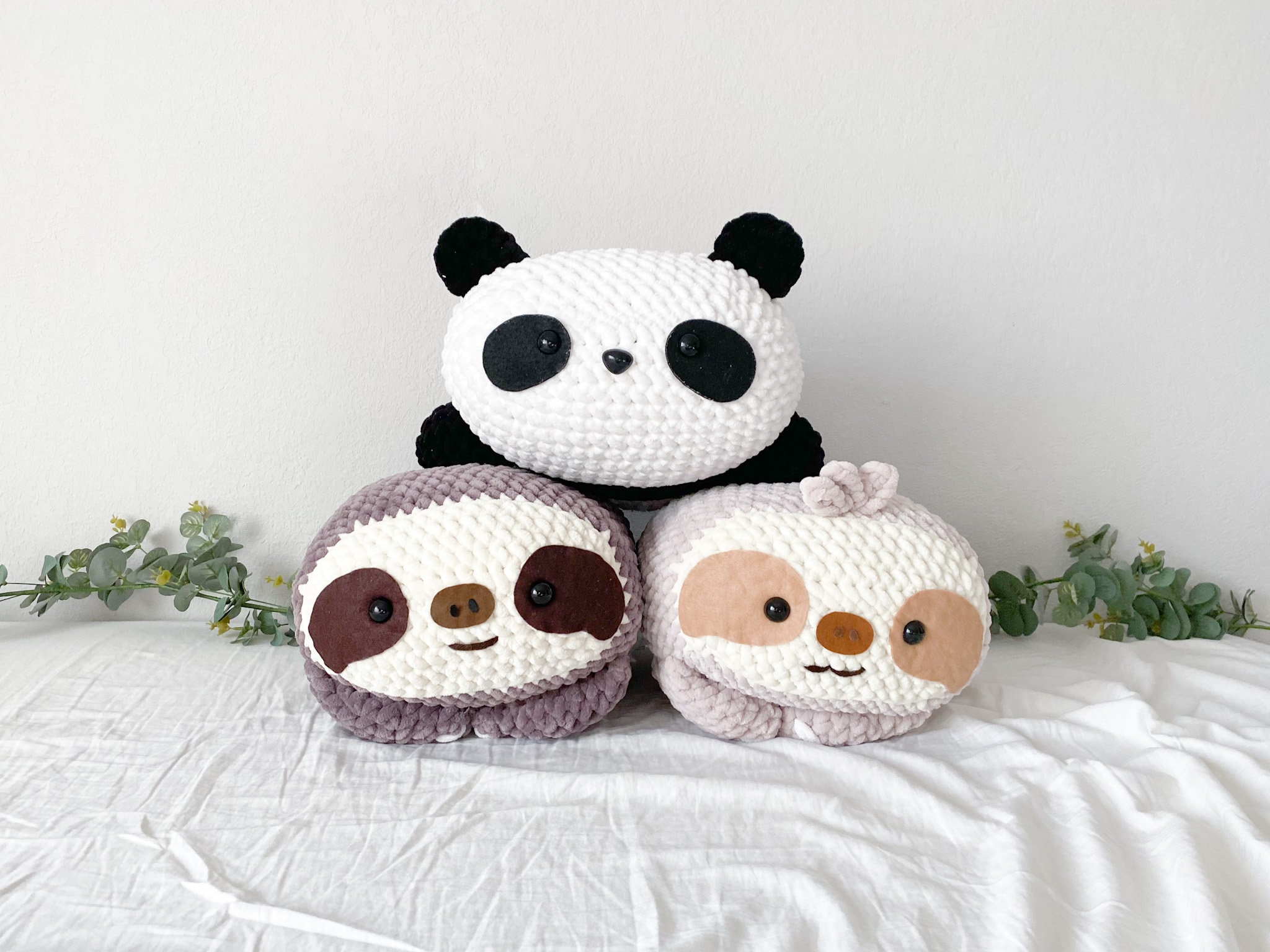 Giant Panda Crochet Pattern - Etsy