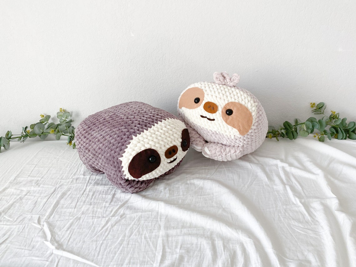 Giant Sloth Crochet Pattern - Etsy