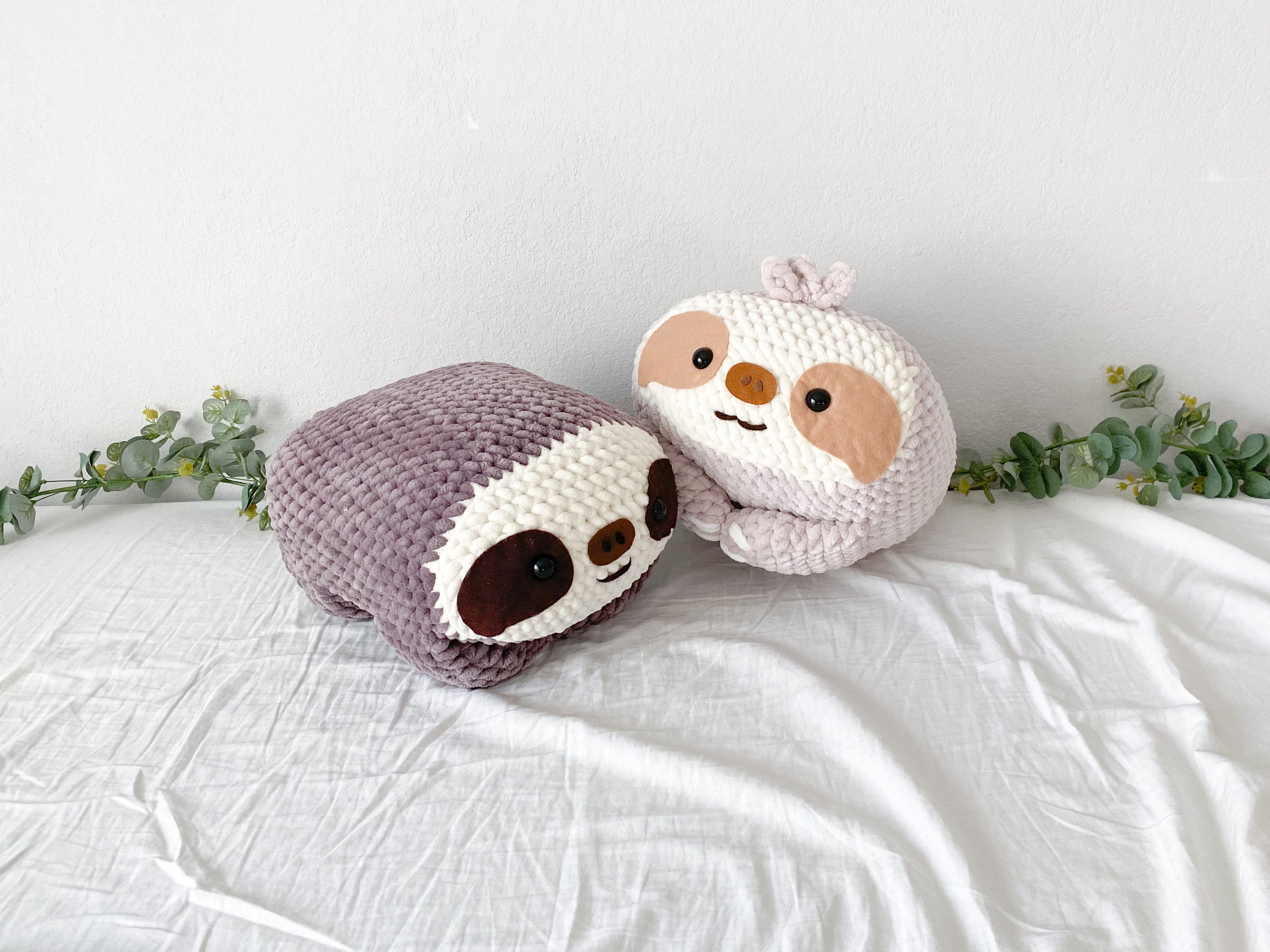 Giant Sloth Crochet Pattern - Etsy