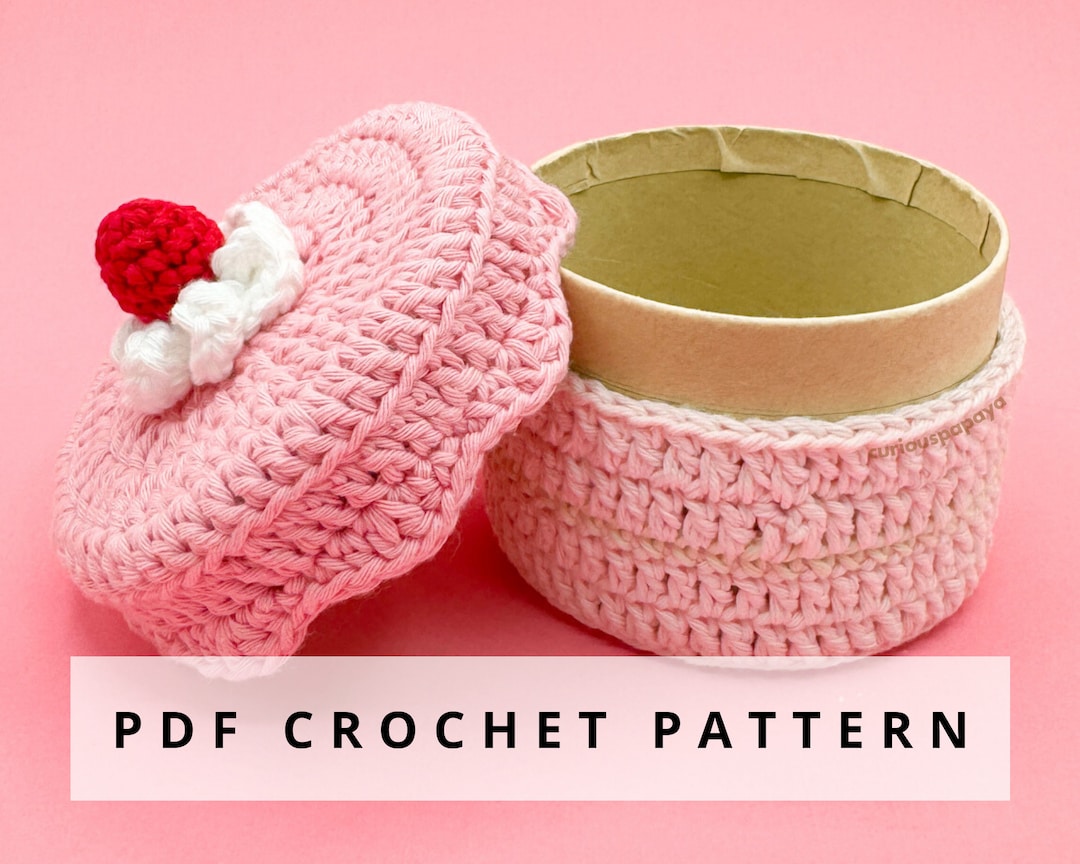 Cake Box Crochet Pattern - Etsy