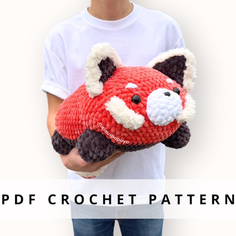 Red Panda Stuffed Animal - Etsy