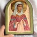 Saint Tabitha. Dorcas - Hand Painted Icon Christian Art - Etsy