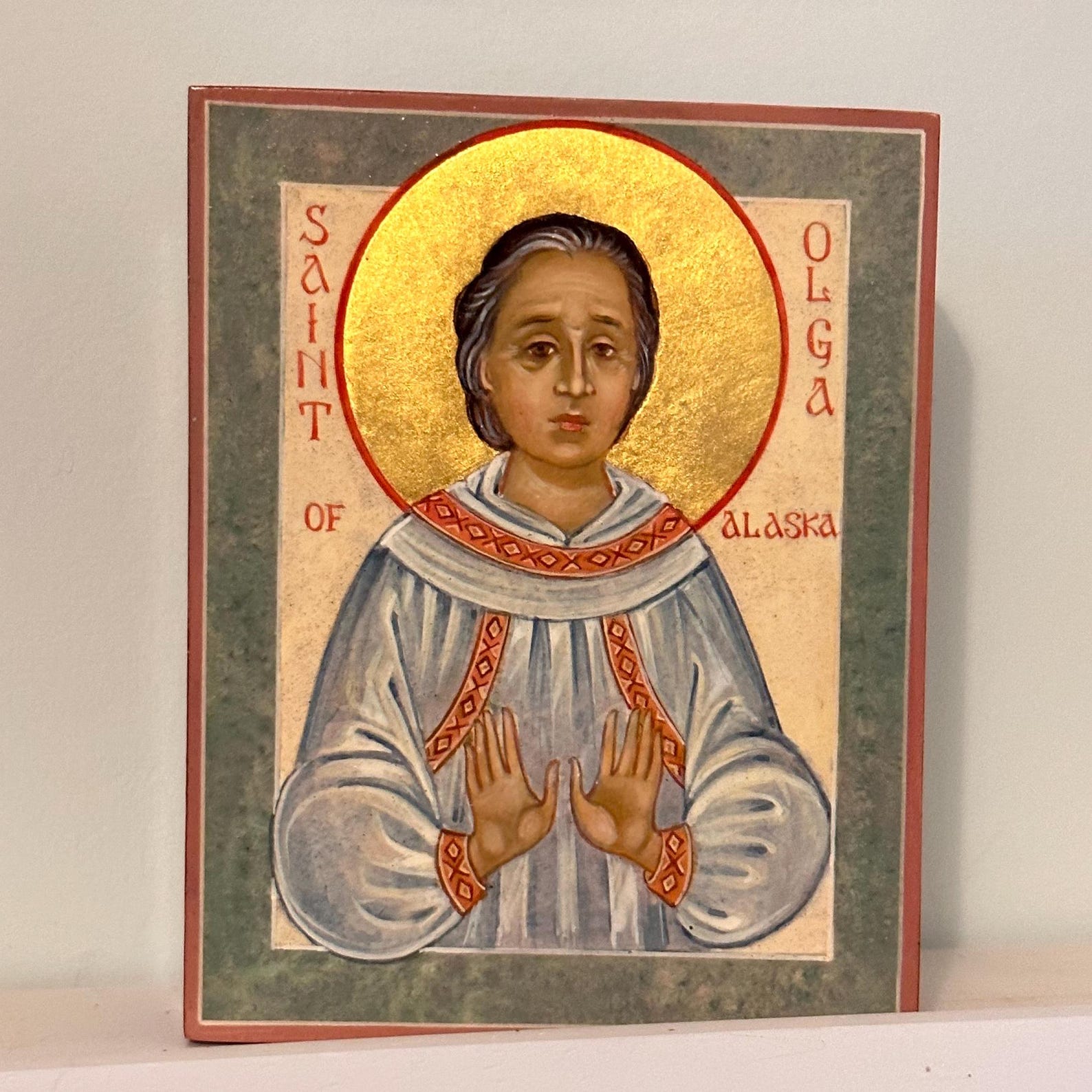Saint Olga of Alaska Hand Painted Icon Christian Art - Etsy