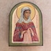 Saint Tabitha. Dorcas - Hand Painted Icon Christian Art - Etsy