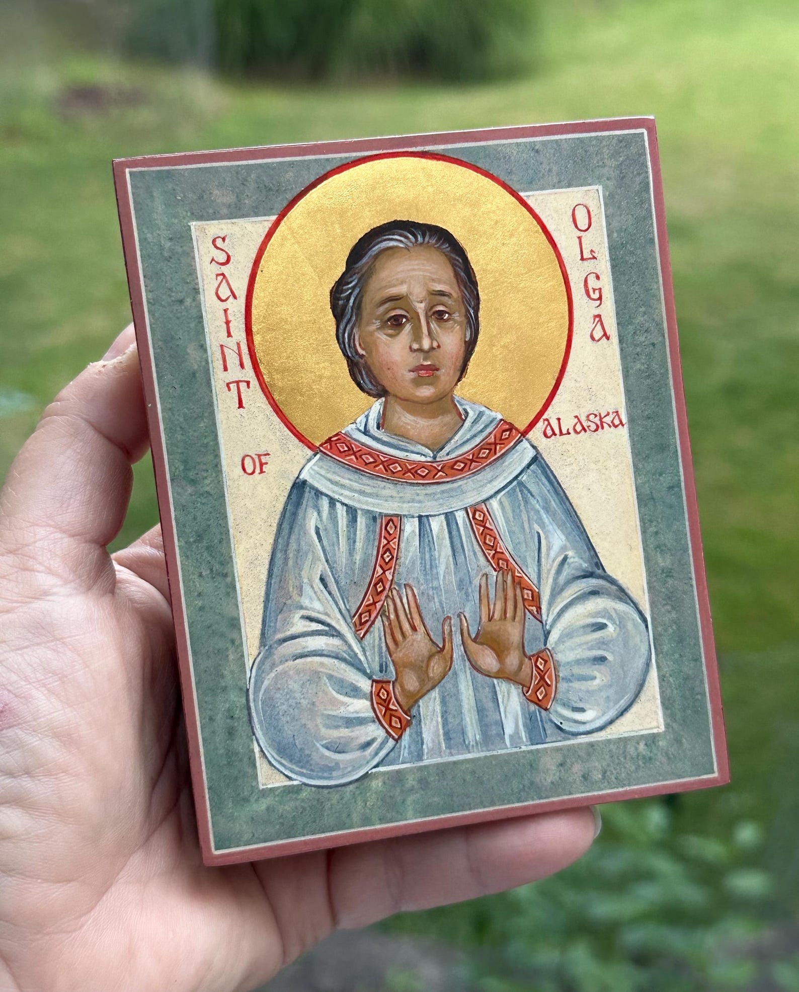 Saint Olga of Alaska Hand Painted Icon Christian Art - Etsy