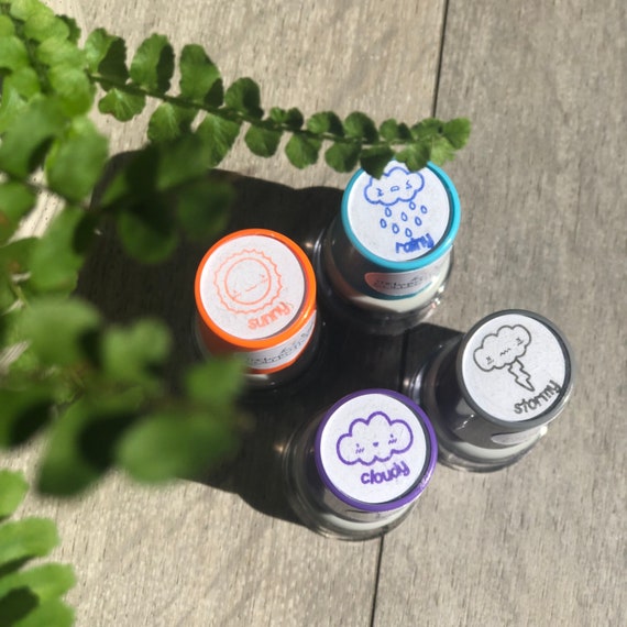 Weather Stamps for Classroom Calendar - Etsy