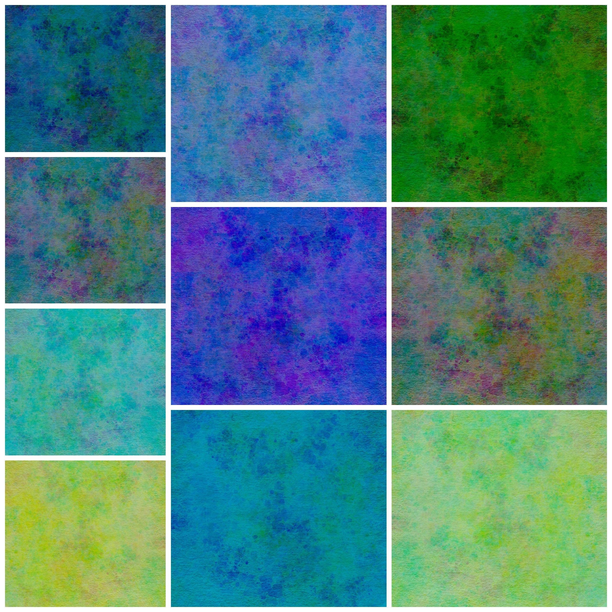 Deep Sea Watercolor Digital Printable Paper Instant Download - Etsy