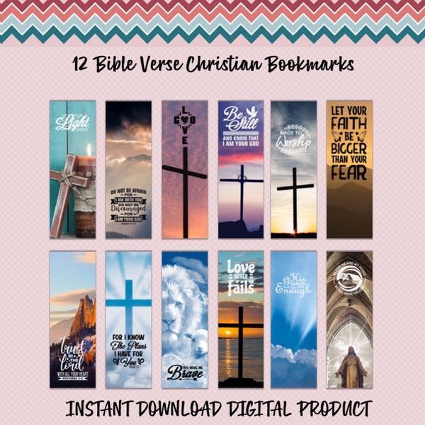 Christian Bookmarks - Etsy