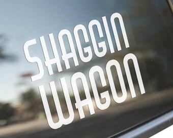 Funny Wagon Sticker - Etsy