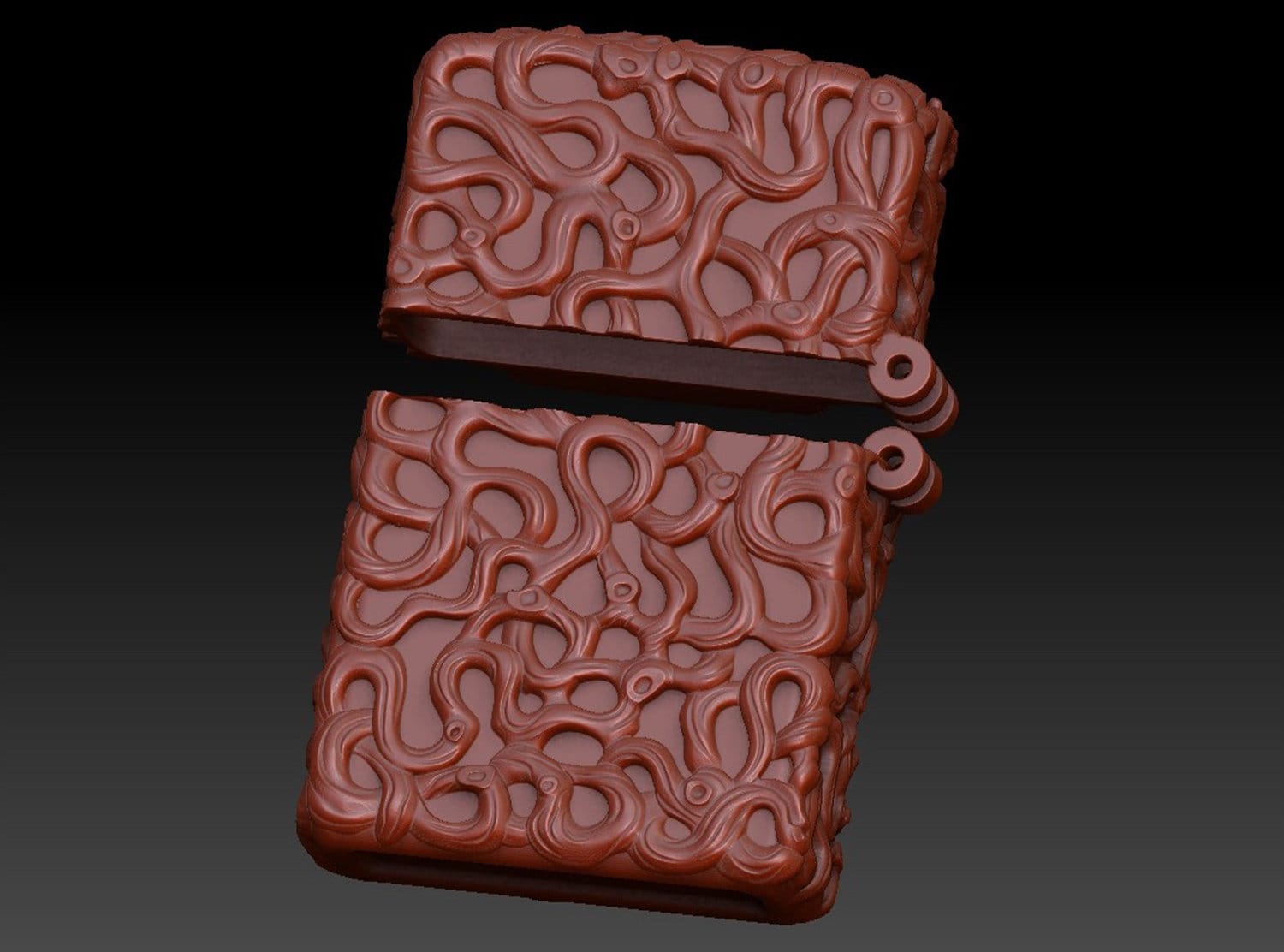 CAD Zippo Case Gas Lighter Case Lighter 3D Print STL - Etsy