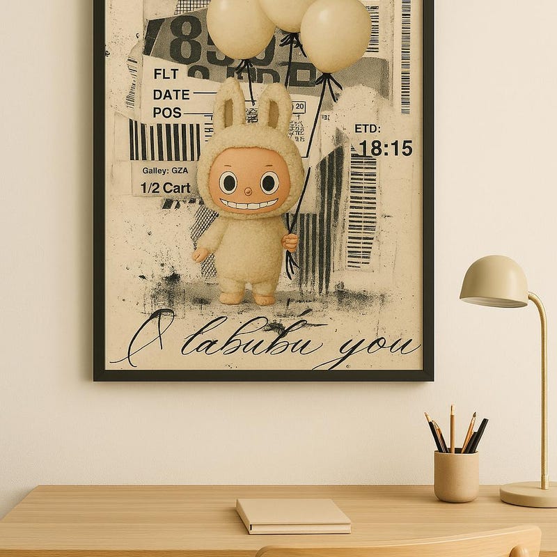 Labubu Poster - Etsy