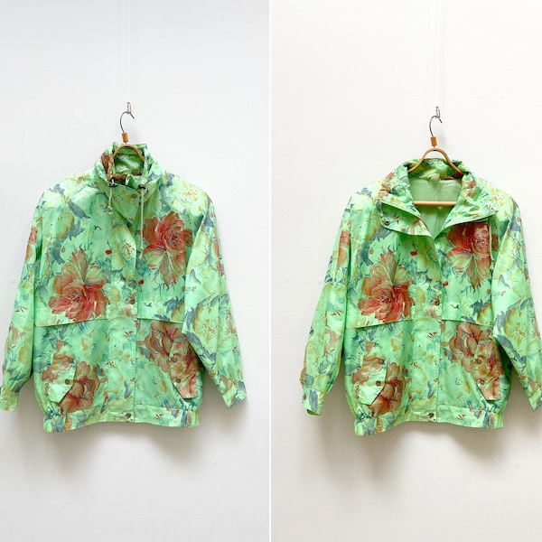 Neon Windbreaker - Etsy