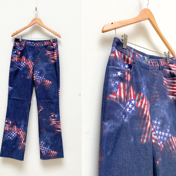 American Flag Pants - Etsy