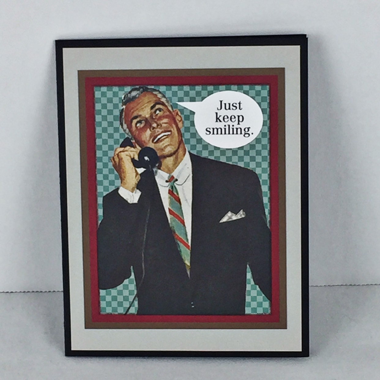 HANDMADE Thank You Card Masculine Note Card Masculine Card | Etsy