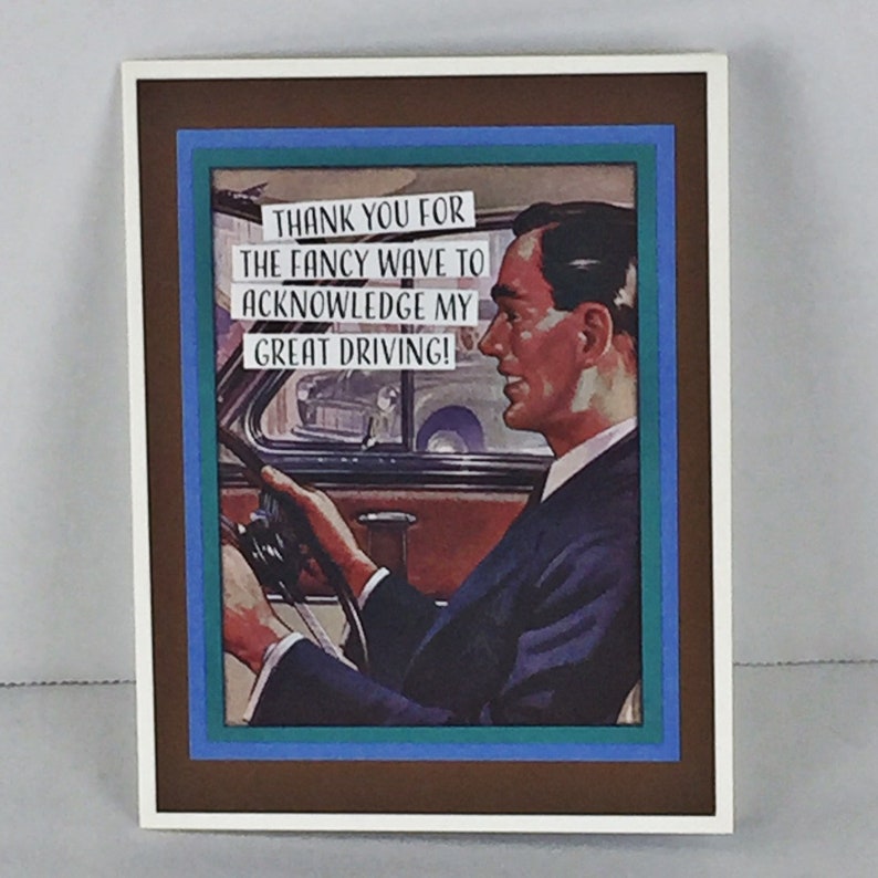 HANDMADE Thank You Card, Masculine Note Card, Masculine Card, Hello ...