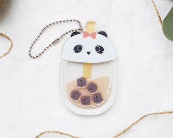 Boba Tea Keychain - Etsy