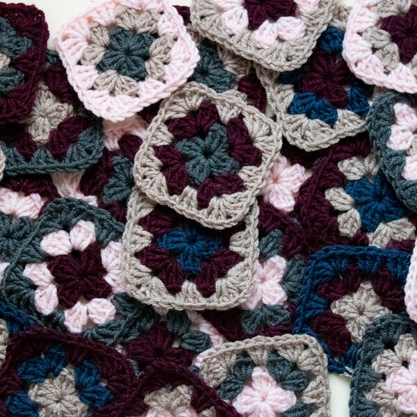 Granny Square Pillow - Etsy