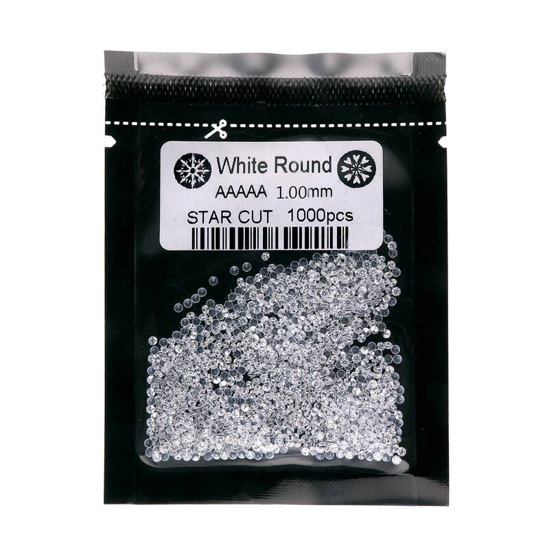 1000 Pc 5A Cubic Zirconia Loose Stones - Star Cut - Etsy