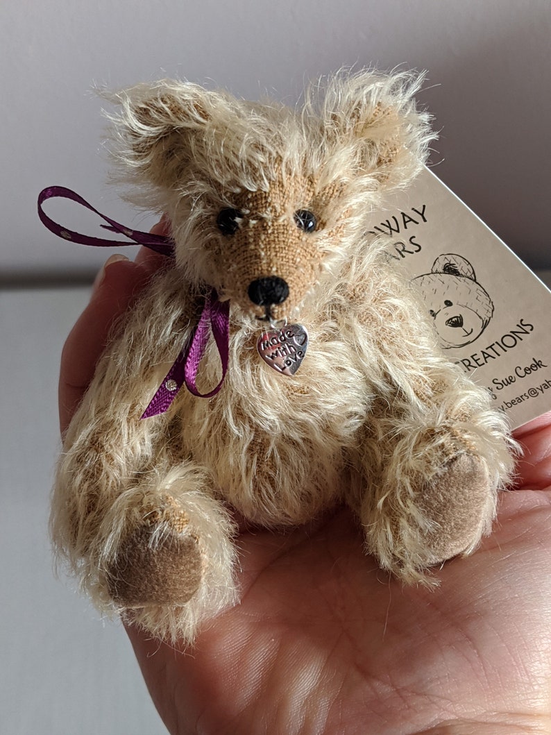 The William Handmade Mohair Teddy Bear | Etsy