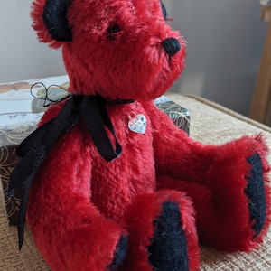 The Patrick Handmade Golden Mohair Teddy Bear - Etsy UK