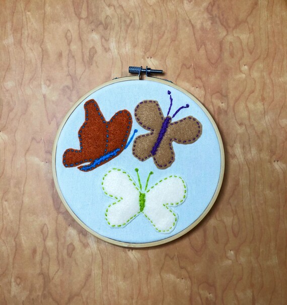 Felt Butterflies - Etsy