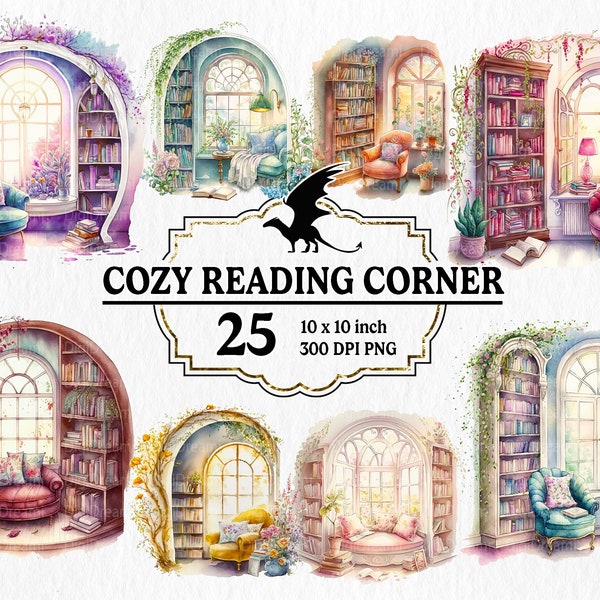 Reading Corner - Etsy