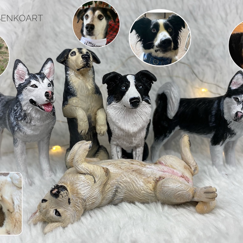 Polymer Clay Dog - Etsy
