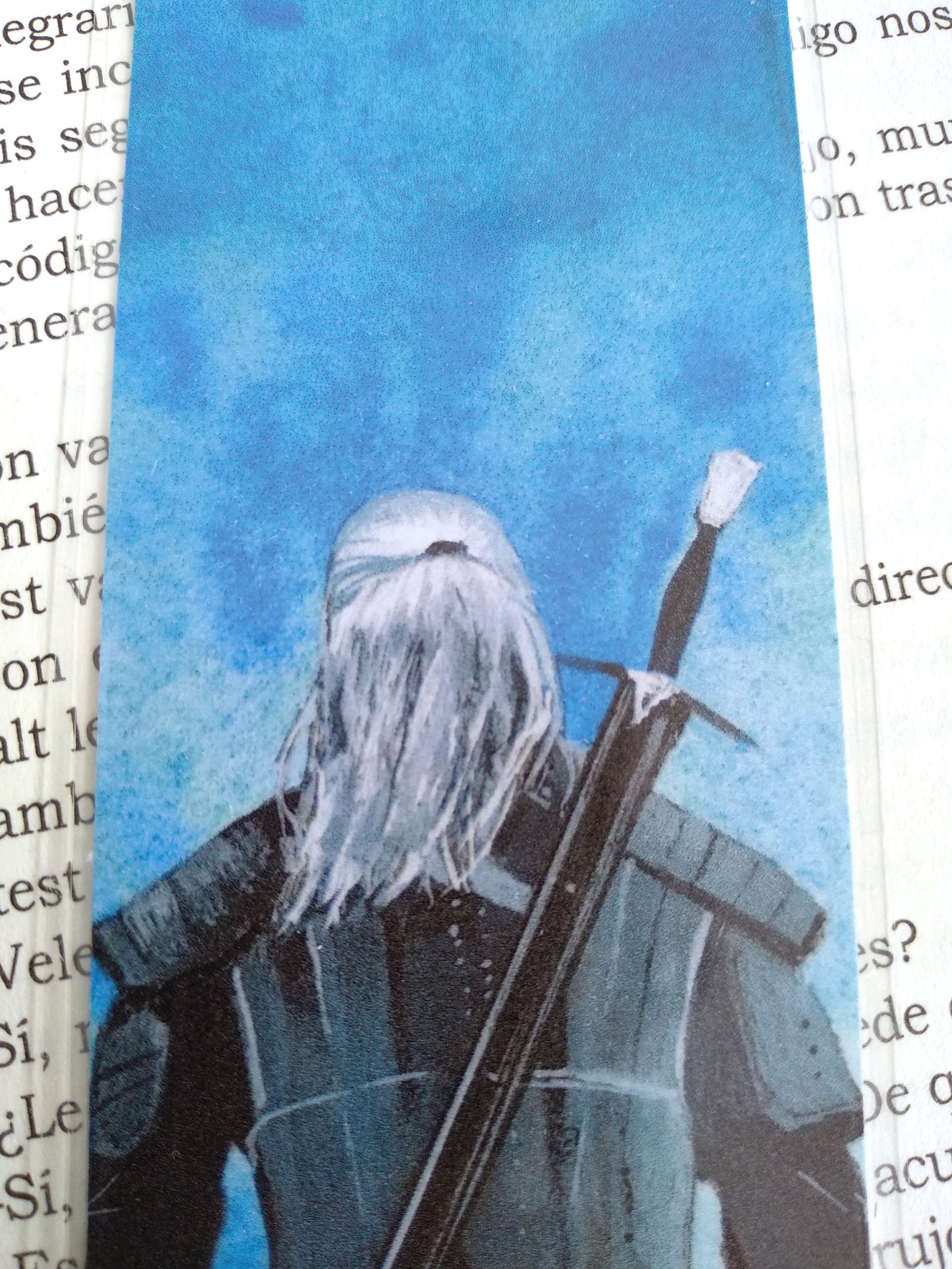 Bookmark the Witcher in Watercolor. Geralt De Rivia, the Witcher ...