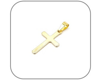 Smooth Cross Pendant - Etsy