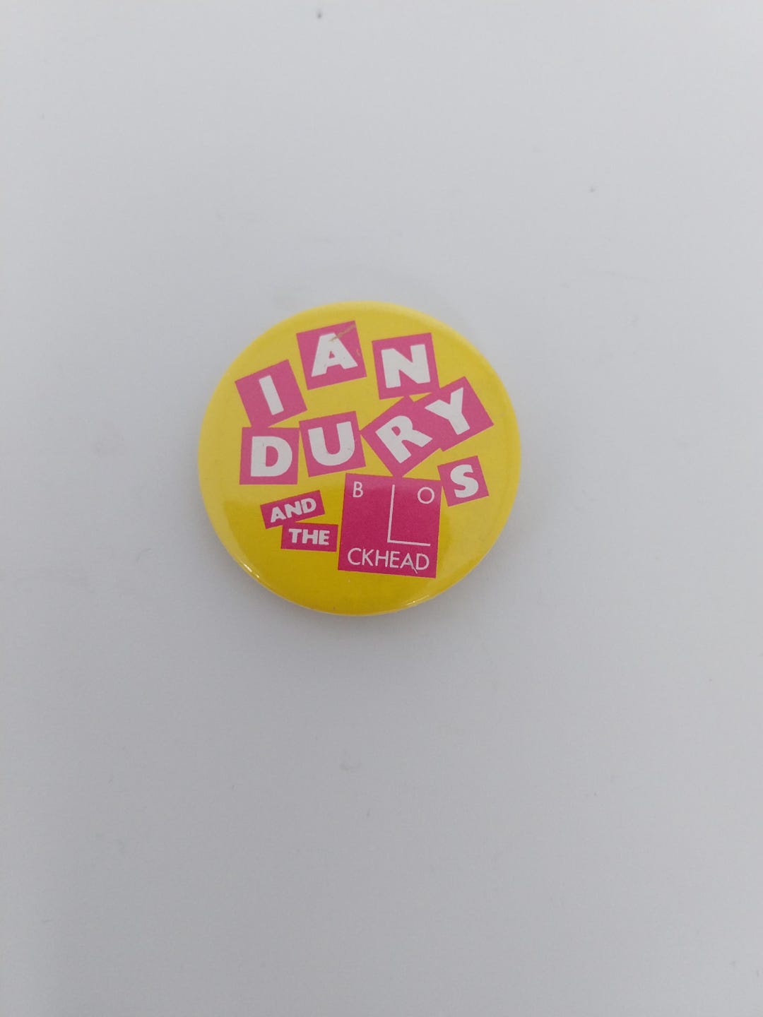 Original 1970s Ian Dury & the Blockheads Badge With Pin Back. 1970s ...