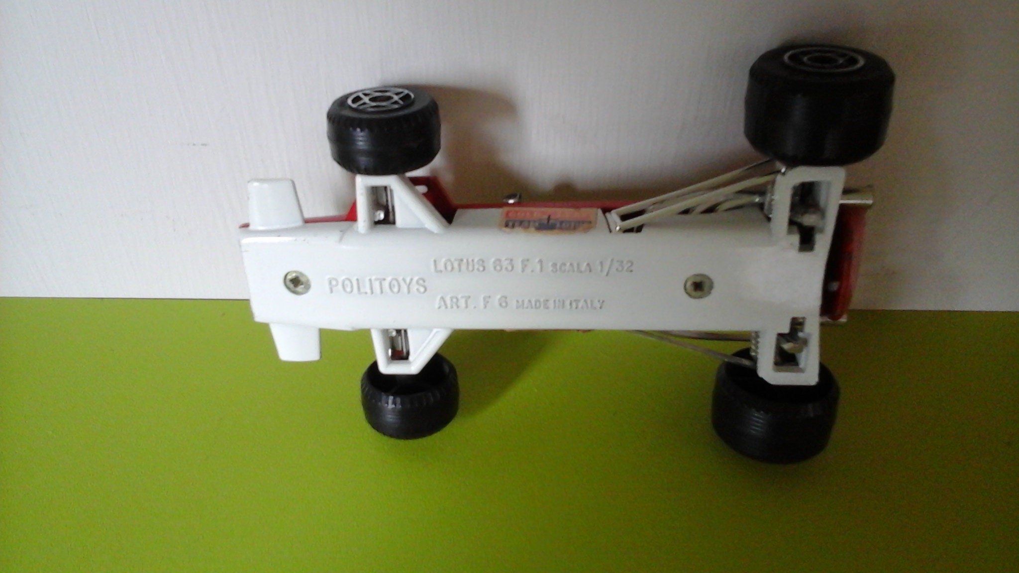 Vintage F6 Lotus 63 Formula One Toy Racing Car by Politoys - Etsy UK
