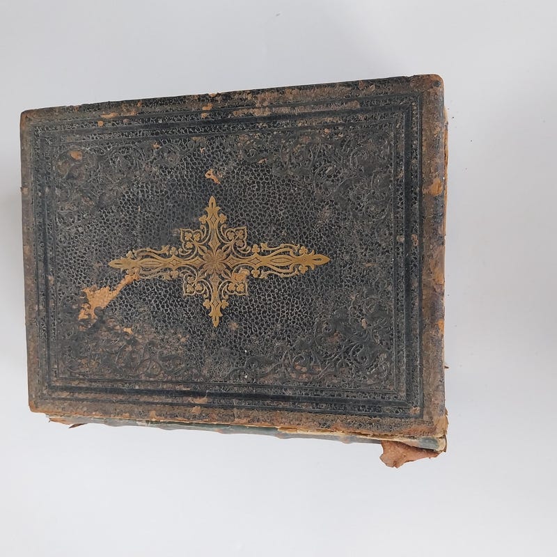 Antique Bible 1800s - Etsy