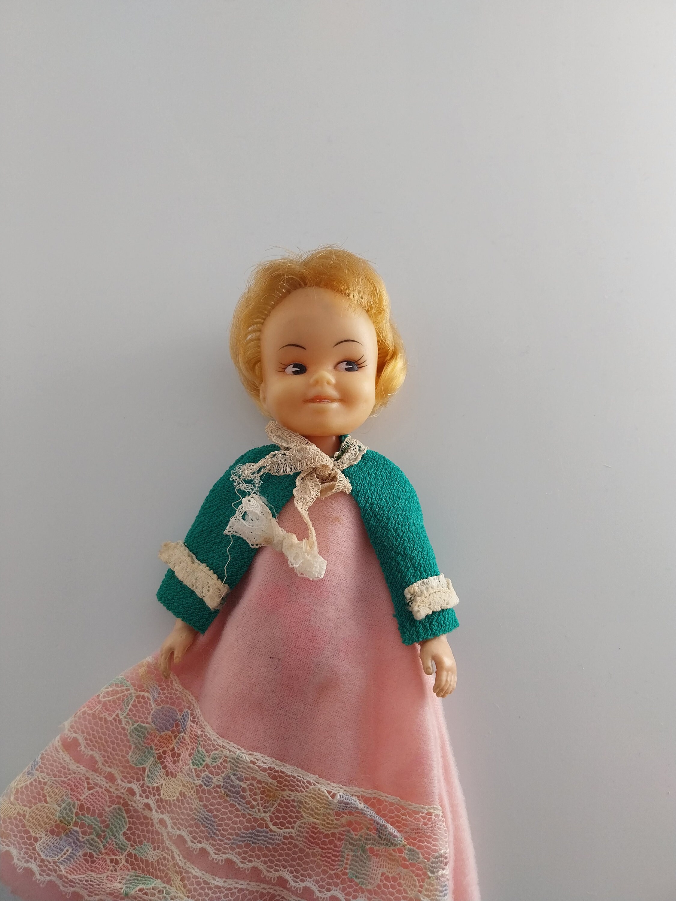 Vintage Collection of 1960s Dolls. Two Tiny Baby Dolls, One Baby Doll ...