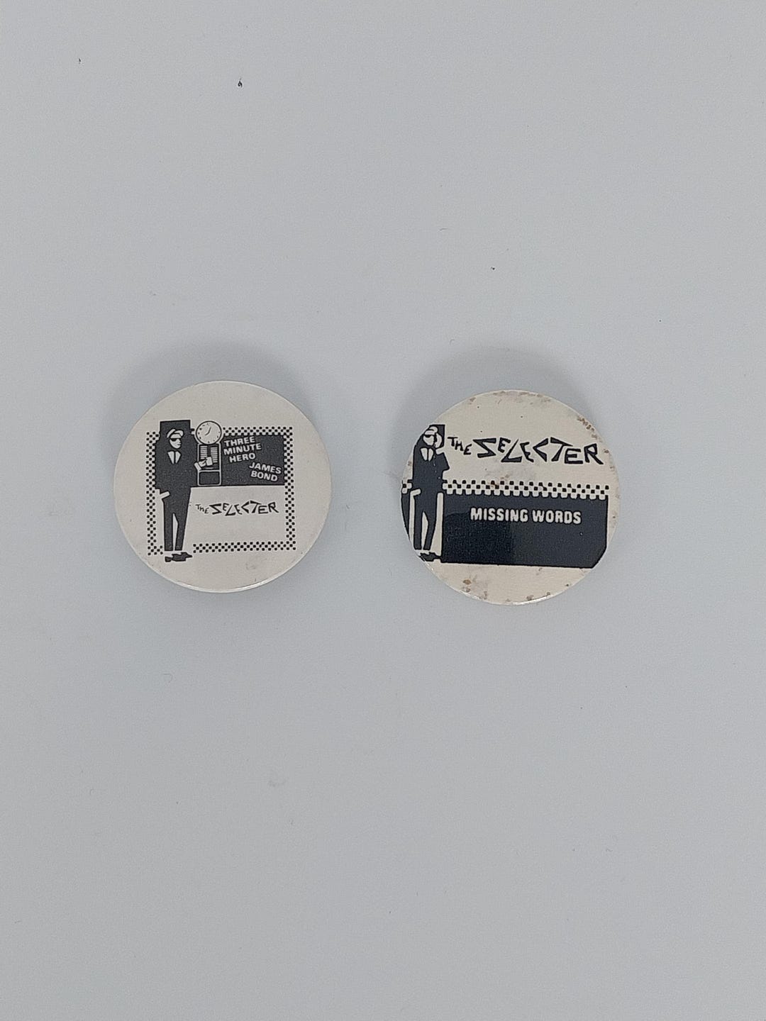 1970s the Selector Badges: Ska Two Tone Music Collectible Set - Etsy