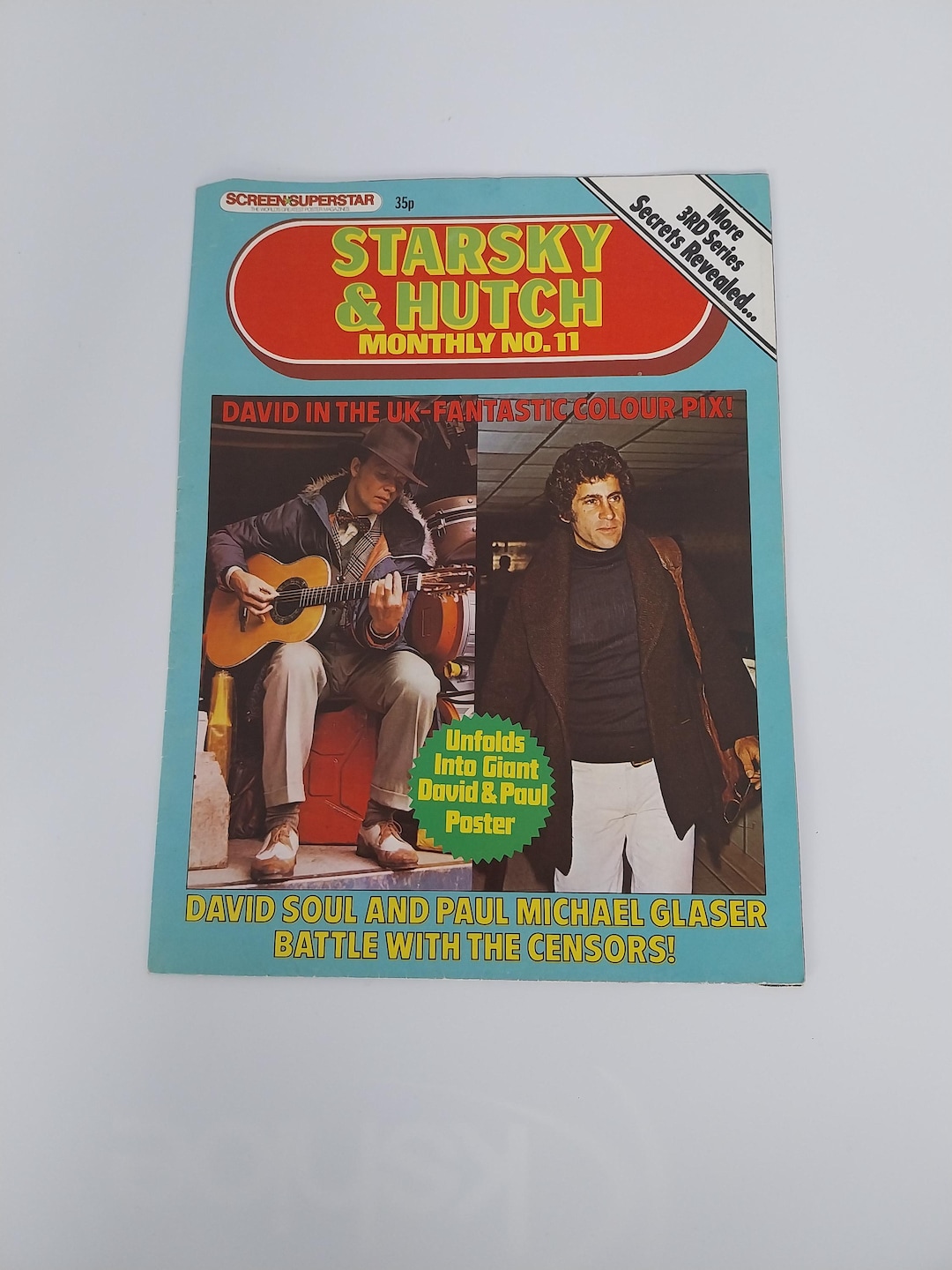 Starsky & Hutch Poster Magazine - 1970s TV Memorabilia - Etsy
