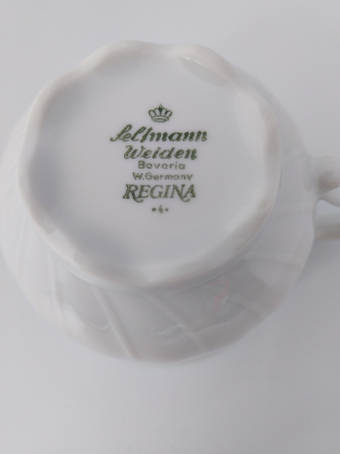 Seltmann Weiden Tea Cup & Saucer Regina Design From Bavaria West ...