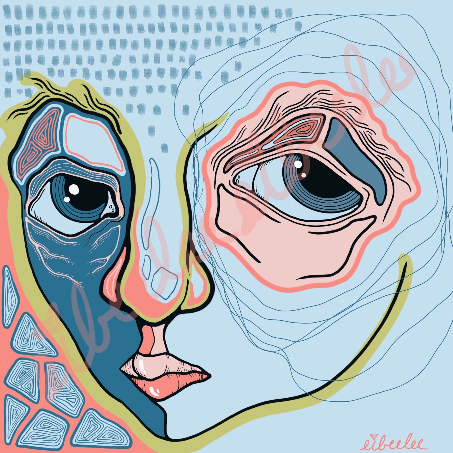 Mini Art Print | Etsy