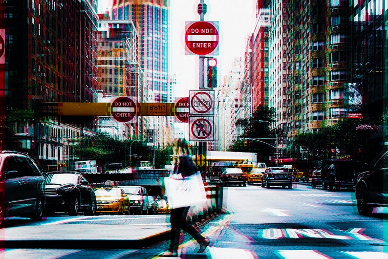 Photoshop 3D Glitch Effect Action Faux 3D Effect Glitch Minimalist Art ...