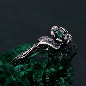 Enchanted Forest Silver Ring, Fairy Tale Leaf Design, Fantasy Forest ...