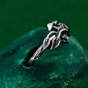 Unisex Gothic Wedding Ring, Gothic Witch Rings for All Genders, Witchy ...