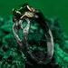 Forest Ring With Emerald, Ring of Natural Beauty, Ring With Branch and ...