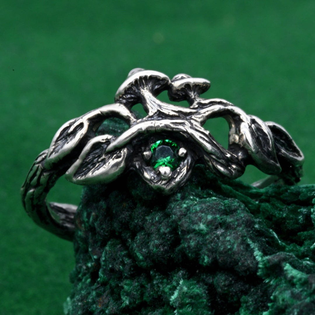 Unisex Gothic Wedding Ring, Gothic Witch Rings for All Genders, Witchy ...