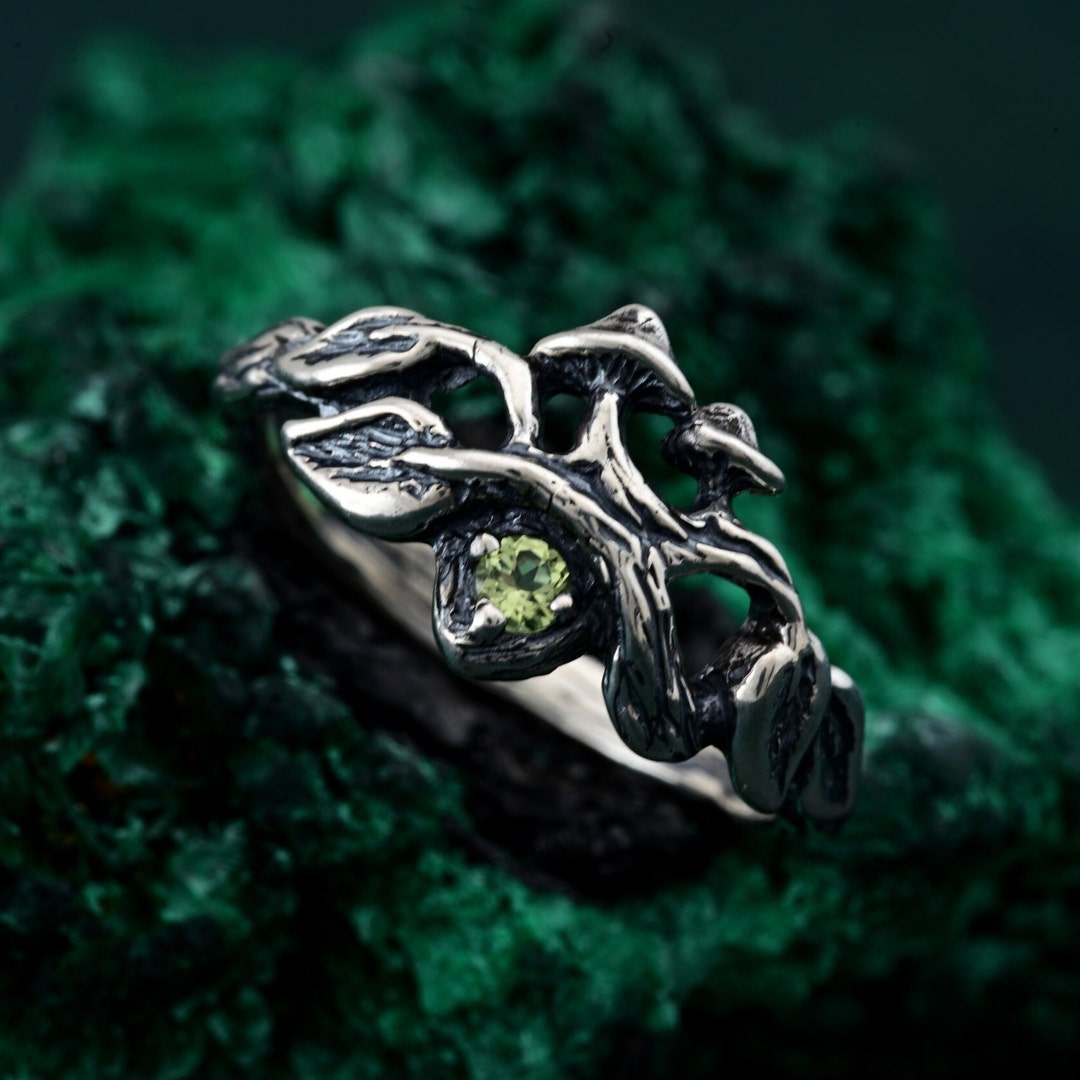 Gothic Witch Rings for All Genders, Unisex Gothic Wedding Ring, Witchy ...