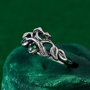 Unisex Gothic Wedding Ring, Gothic Witch Rings for All Genders, Witchy ...