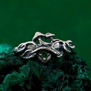 Unisex Gothic Wedding Ring, Gothic Witch Rings for All Genders, Witchy ...