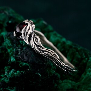 Woodland Promise Ring, Enchanted Forest Engagement, Nature Inspired ...