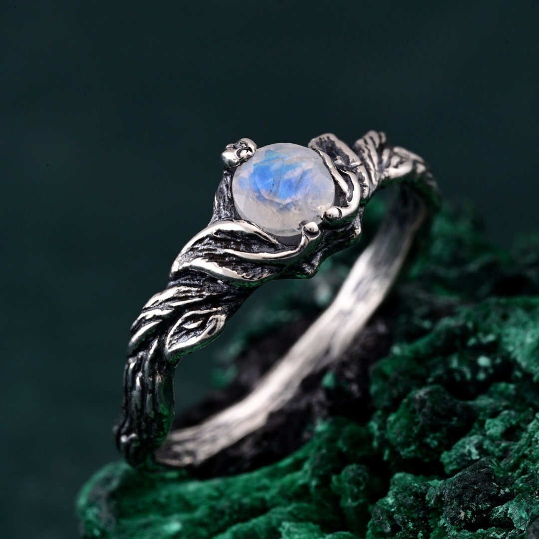 Enchanted Forest Engagement Ring, Nature's Embrace Ring, Twig of Love ...